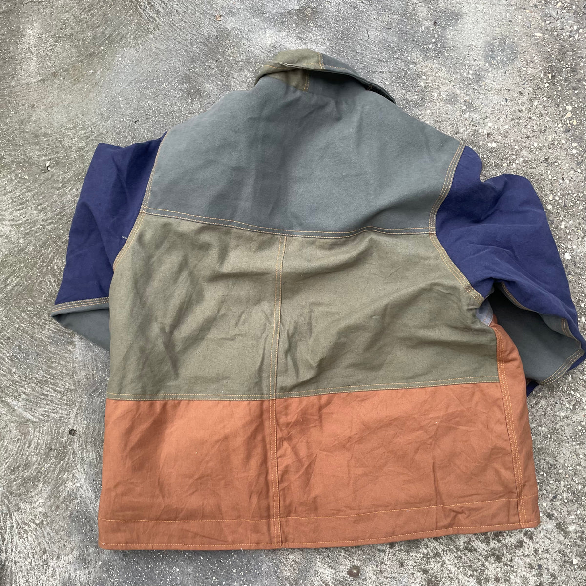 Reworked Carhartt Jacket Quilt Lined Large Curated By Charbel