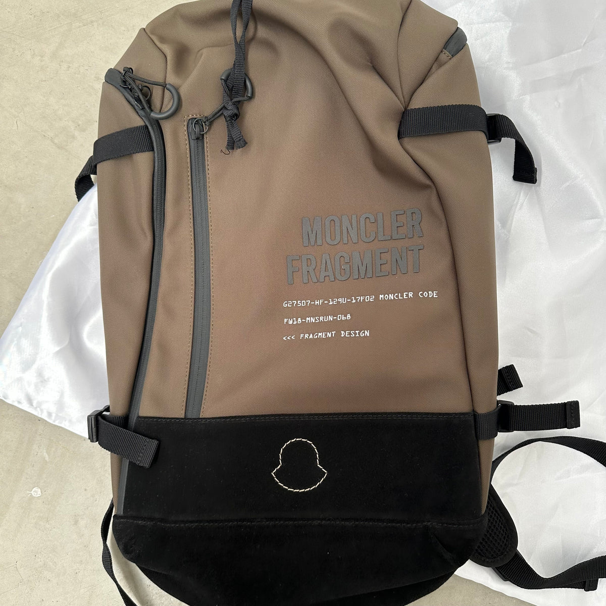 Moncler X Fragment Hiroshi Fujiwara Backpack – Curated by Charbel