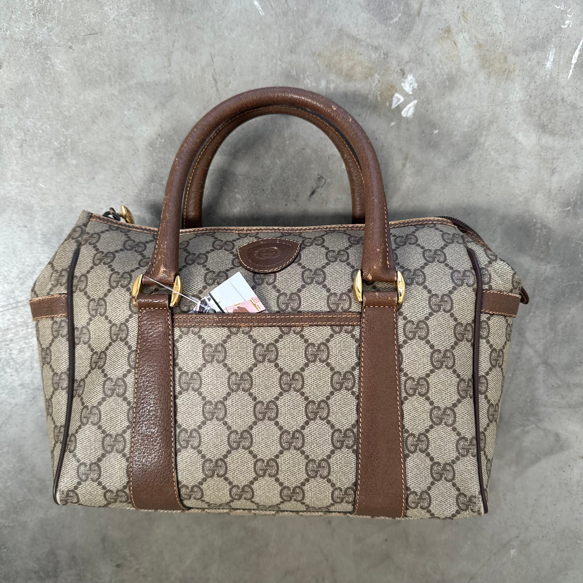 Gucci Mini Boston Style Duffle Bag – Curated by Charbel