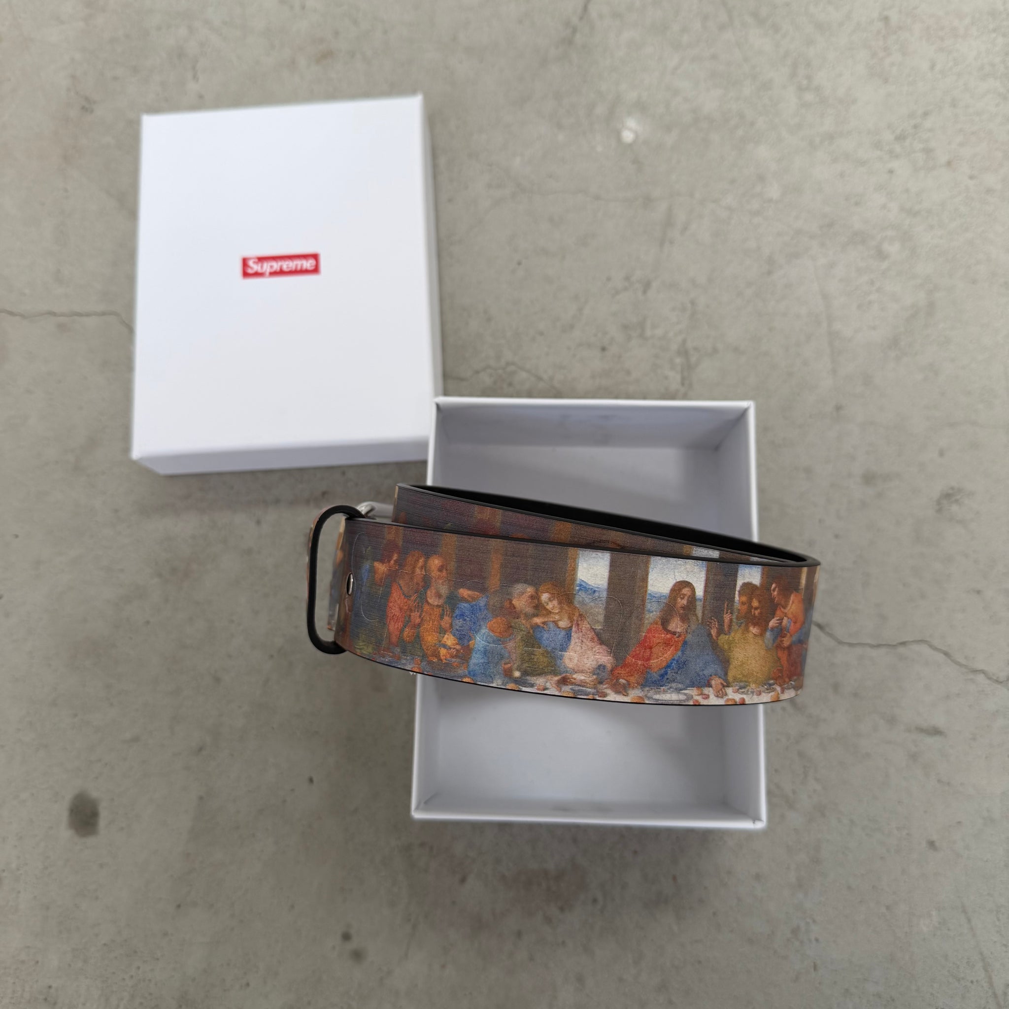 Supreme Last Supper Leather Belt (Size XL) – Curated by Charbel