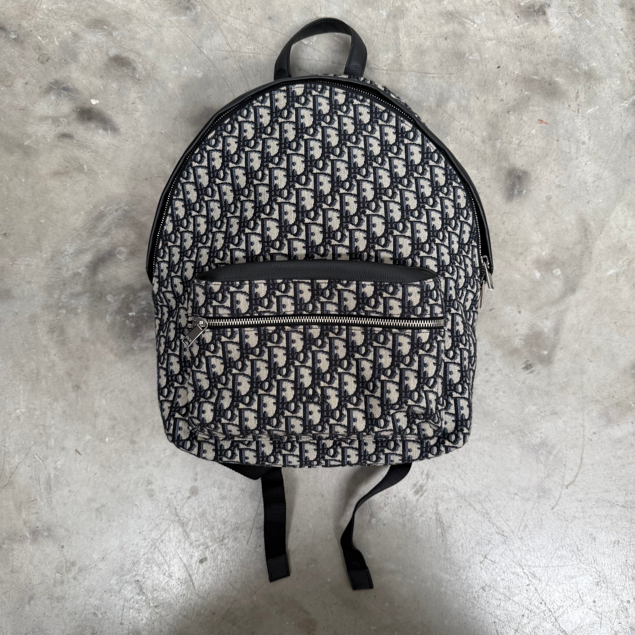 Dior Trotter Oblique Jacquard Backpack – Curated by Charbel