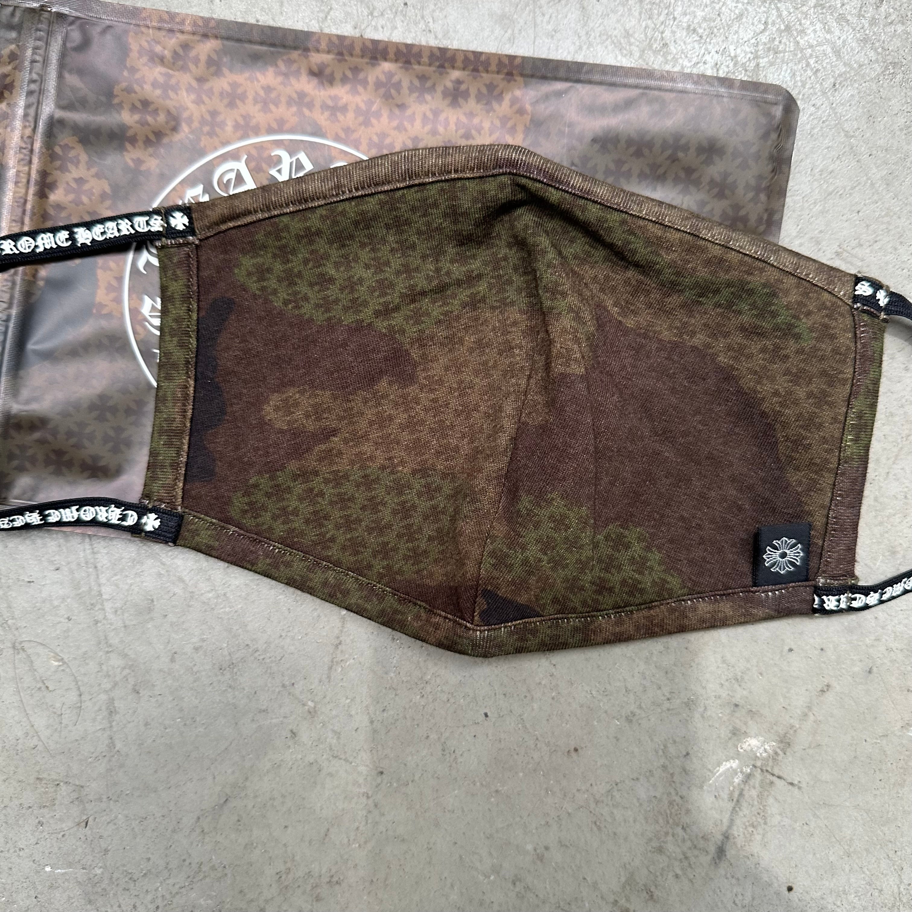 Chrome Hearts Camo Face Mask – Curated by Charbel