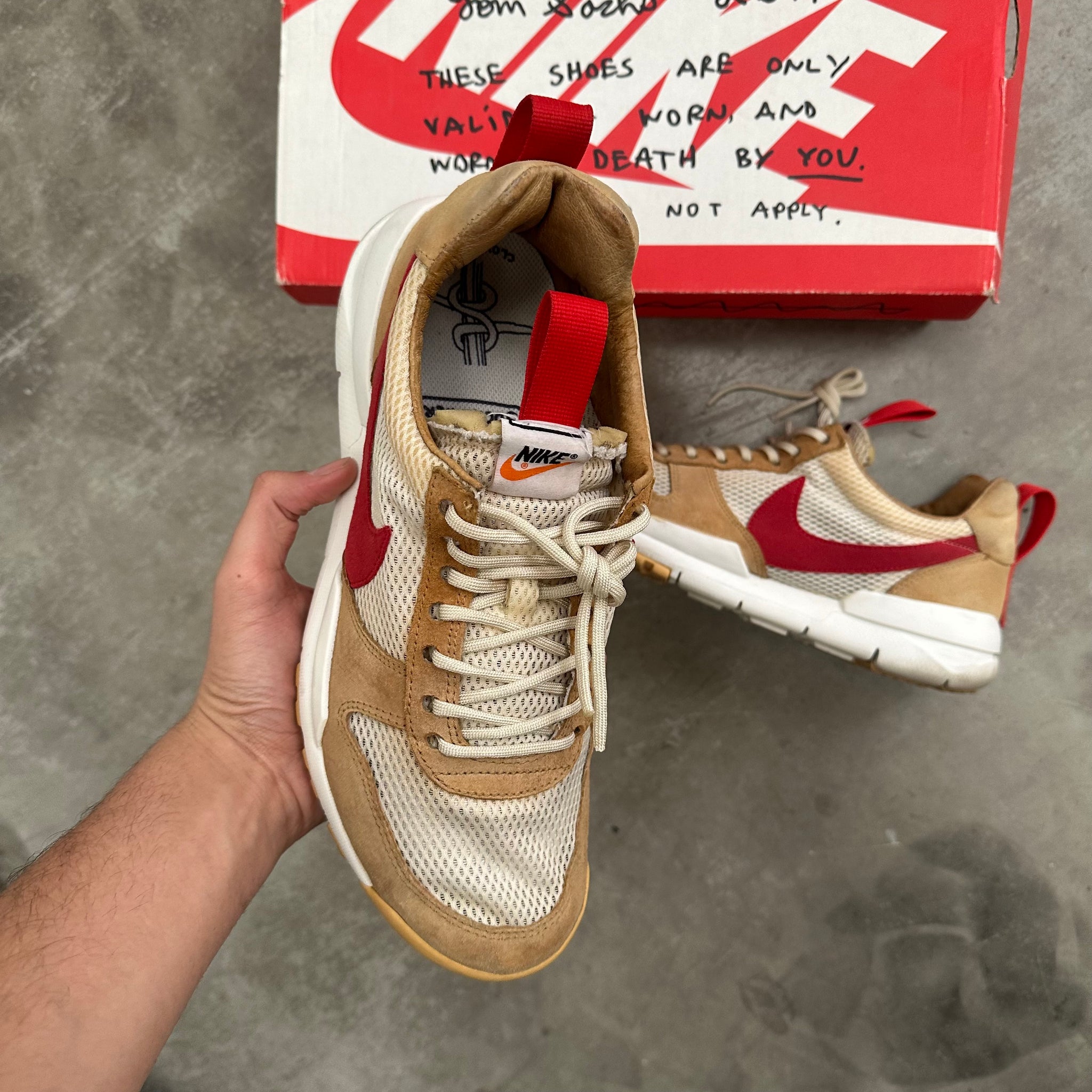 Nike Tom Sachs x NikeCraft Mars Yard 2.0 (US10.5) – Curated by Charbel