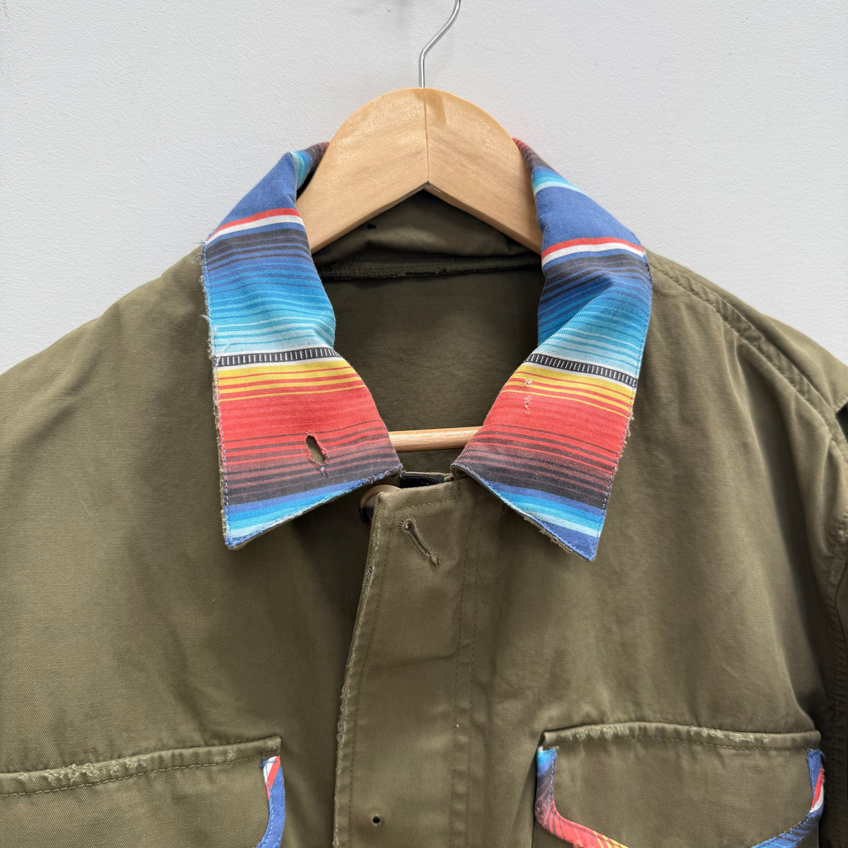 Amiri Rainbow Trench Jacket Green (Size L) – Curated by Charbel