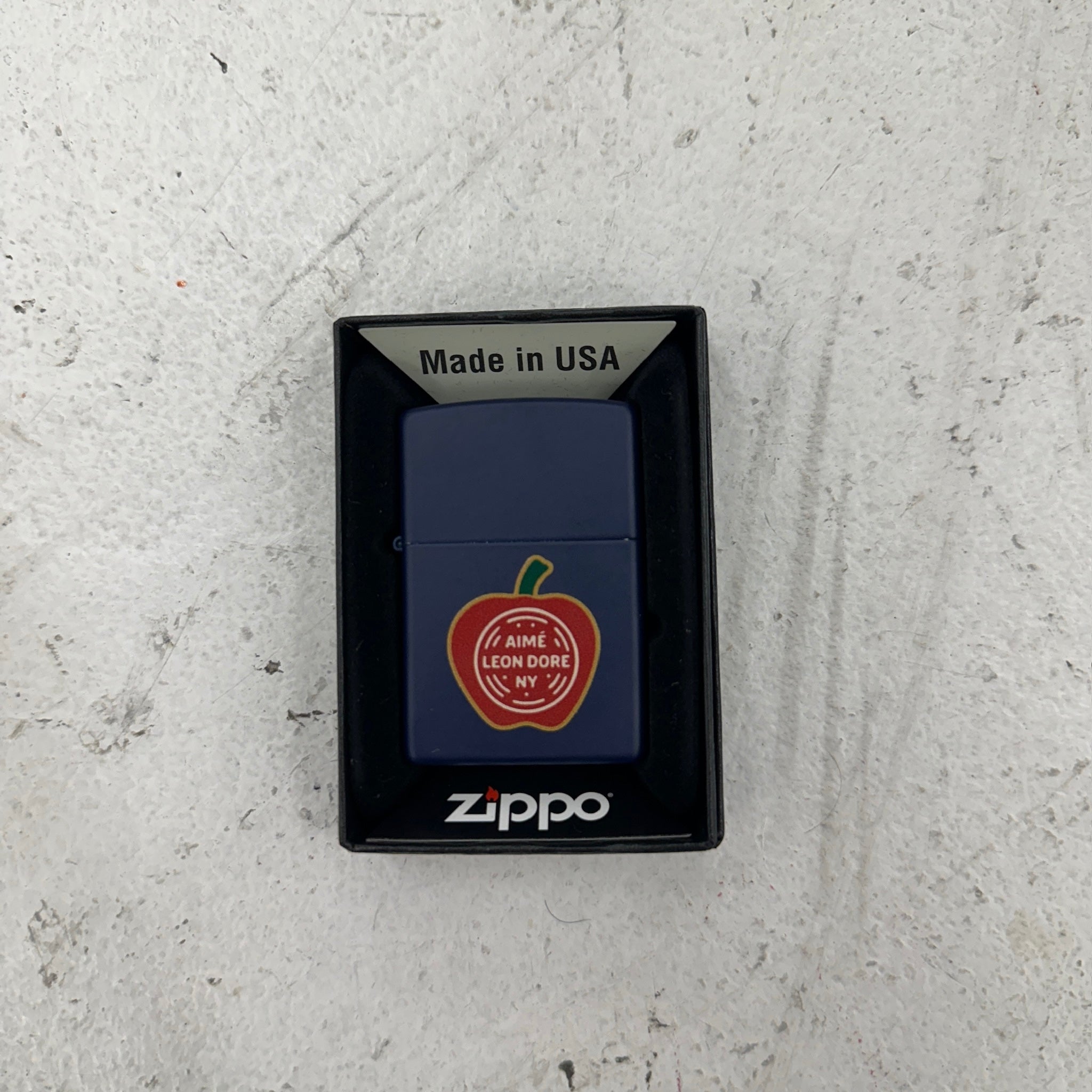 Aime Leon Dore Apple Zippo Lighter – Curated by Charbel