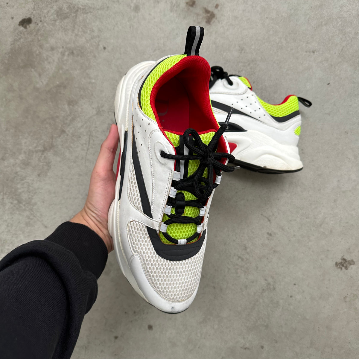 Dior B22 Red Yellow EU46/US13 – Curated by Charbel