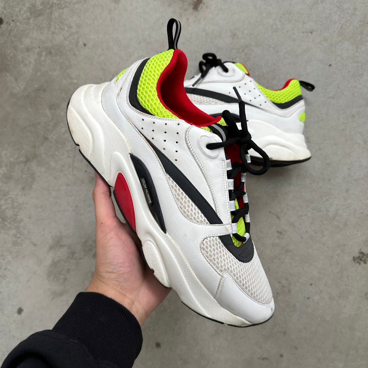 Dior B22 Red Yellow EU46/US13 – Curated by Charbel