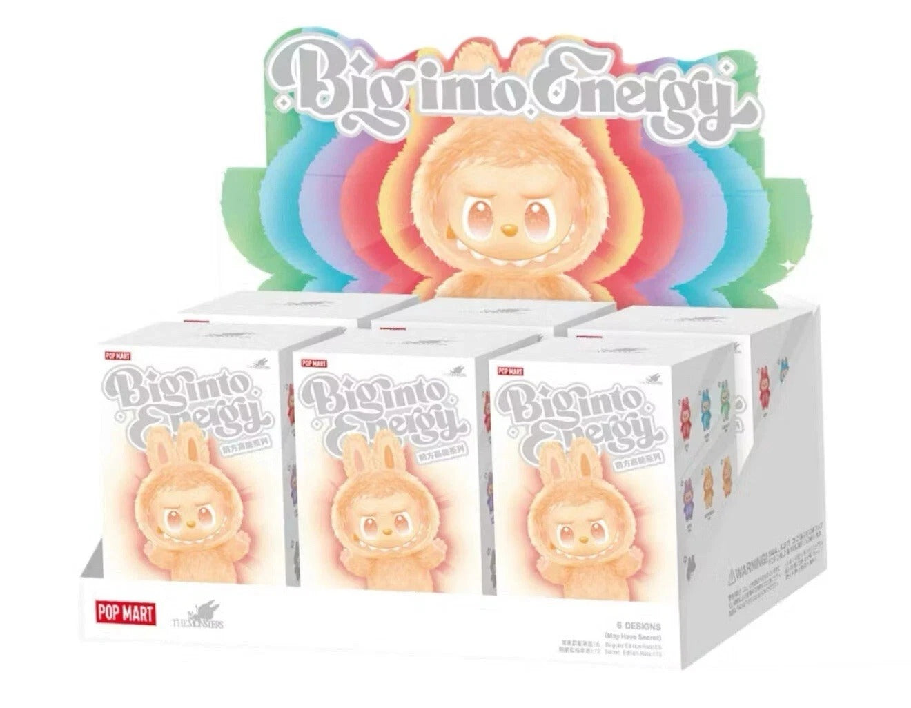 Labubu V3 Big Into Energy (6 Blind Boxes) – Curated by Charbel