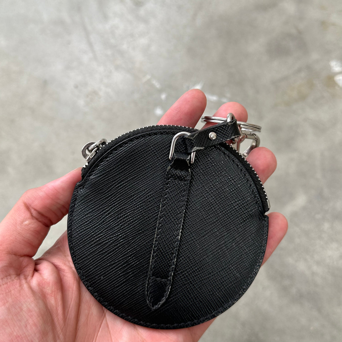 Prada Frankenstein Pouch with Key Ring – Curated by Charbel