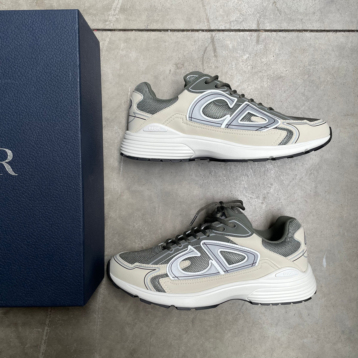 Dior B30 Sneaker Green Beige EU45/US12 – Curated by Charbel