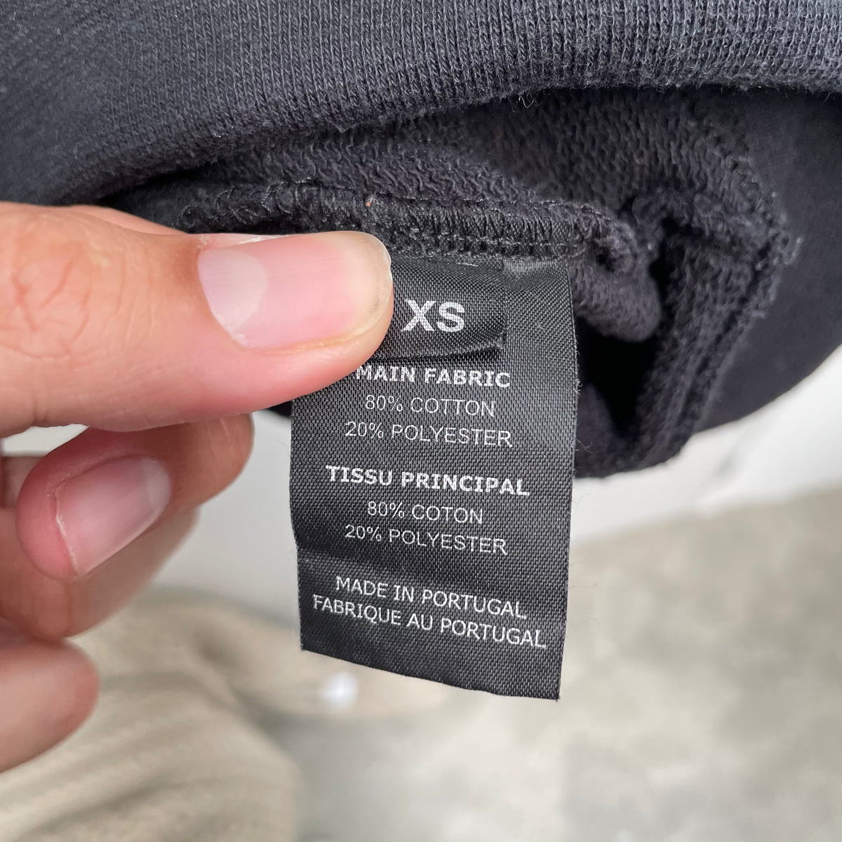 Vetements Sweater Black Hoodie – Curated by Charbel